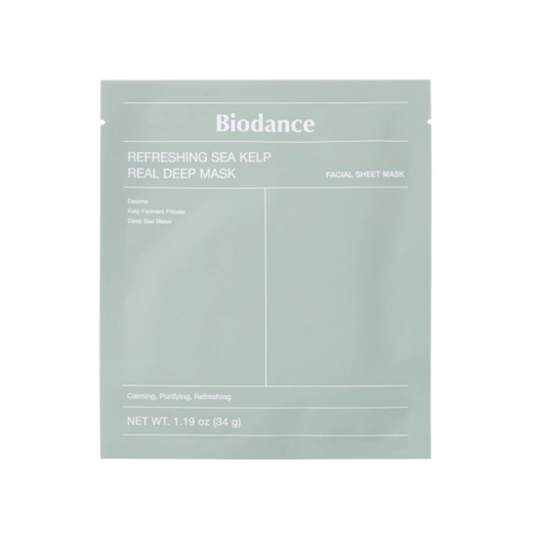 Biodance - Refreshing Sea Kelp Real Deep Mask - Kojąco-Nawilżająca ...